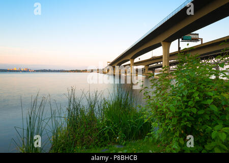 Homer M. Hadley Memorial Bridge over Lake Washington, Seattle ...