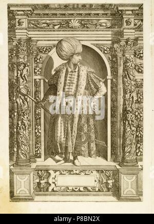 Portrait of Sultan Suleiman I the Magnificent. Museum: Herzogliches ...
