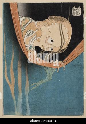 'The Ghost Kohada Koheiji' by Hokusai is a Japanese ukiyo-e woodblock ...