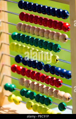 A colourful Abacus children's education toy Stock Photo - Alamy