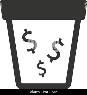Money Drain Icon Stock Vector Image & Art - Alamy