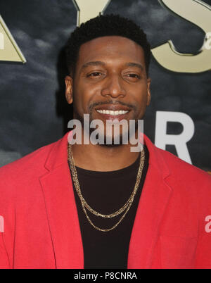 Jocko Sims attends the "Skyscraper" premiere at AMC Loews Lincoln ...