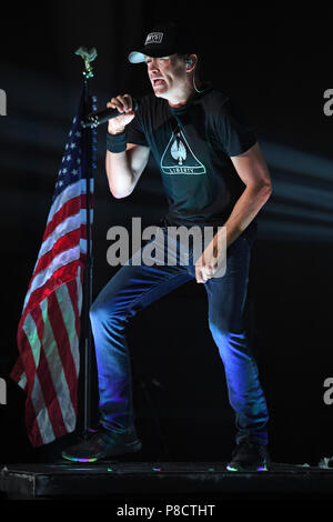 BOCA RATON - JULY 10: 3 Doors Down performs at The Mizner Park ...