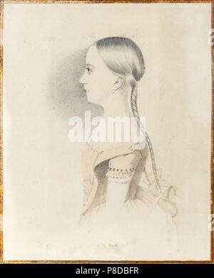 Portrait of Natalia Alexandrovna Pushkina, Countess of Merenberg (1836 ...