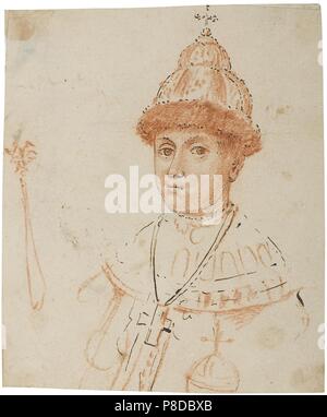 Portrait of the Tsar Feodor (Theodore) III Alexeevich of Russia (1661 ...