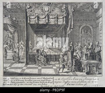 Peter the Great, Pyotr Alexeyevich Romanov, Tsar of Russia working as a ...