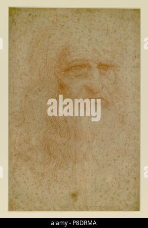 Self-Portrait. Museum: Biblioteca Reale, Turin. Author: BENVENUTO ...