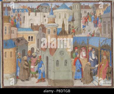 Crusades. Pope Urban II. Council of Clermont. First Crusade Stock Photo ...