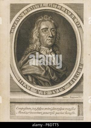 Portrait of Jonathan Swift (1667-1745). Museum: PRIVATE COLLECTION ...