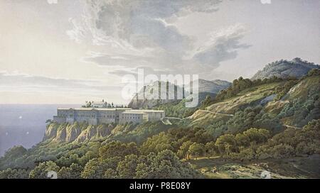 The Orianda Palace in the Crimea. Interior Perspective of the Great ...