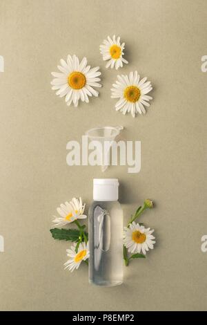 Cosmetic bottle containers with natural ingredients, Blank label for ...