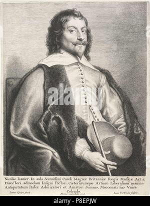 Portrait of Nicholas Lanier (1588-1666), 1628. Artist: Dyck, Sir ...