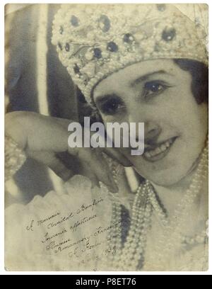 Prima ballerina Mathilde Kschessinska (1872-1971) with her son Volodya ...