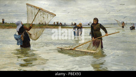 Lionel Percy Smythe - Shrimpers Stock Photo - Alamy
