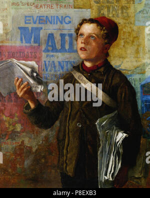 Snape William Hamilton - the Evening News - British School - 19th ...