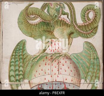 Emblematic Alchemy (from The Ripley Scroll). Museum: PRIVATE COLLECTION ...