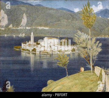 Southall Joseph Edward - Isola San Giulio Lake Orta - British School ...
