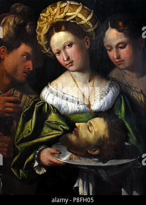Salome by Callisto Piazza 1500-1561 Italy, Italian. ( The Beheading of ...