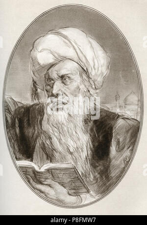 Muhammad (570-632). Founder of Islam. Ascension prophet Muhammad ...