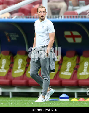 England's Harry Kane ahead of the FIFA World Cup Group B match at the ...
