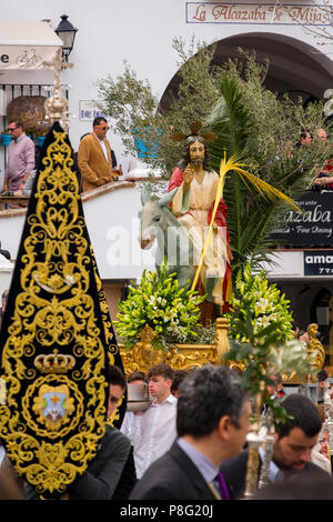 Holy Week. Traditional Catholic celebrate Palm Sunday. Christian faith ...