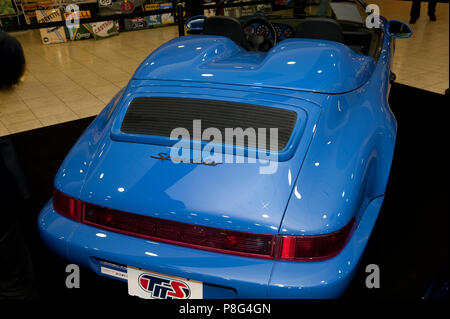 Porsche 911 Speedster, 964 speedster, blue, two-seater, two humps ...