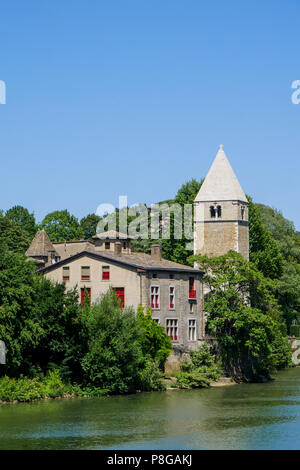 The Ile Barbe, Saint-Rambert-l'Île-Barbe, France Stock Photo - Alamy