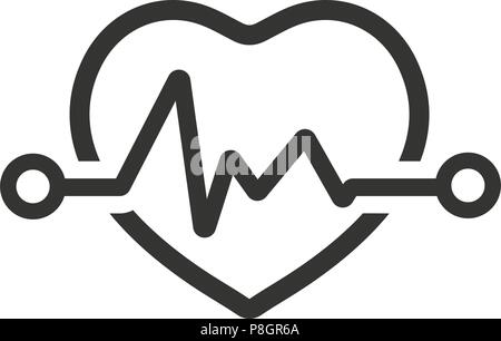 Heart Rate Icon Stock Vector Image & Art - Alamy