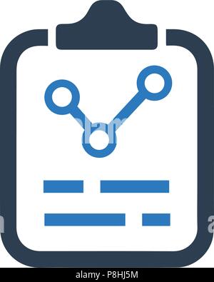 Analytics Report Icon Stock Vector Image & Art - Alamy