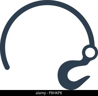 Towing Hook Icon Stock Vector Image & Art - Alamy