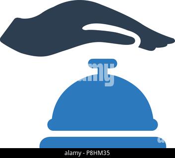 Hotel bell icon Stock Vector Image & Art - Alamy