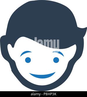 boy face icon Stock Vector Image & Art - Alamy
