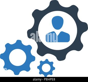 Gear, specialist, support icon - Vector EPS file. Perfect use for print ...