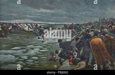 Battle of Berezina river Stock Photo - Alamy