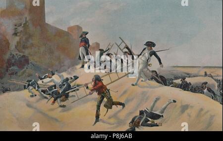 Siege of St. Jean d'Acre (Akko) 1799, Palestine/Israel. Akka Kuşatması ...