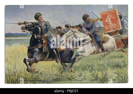 military, Russia, Cossacks, Don Cossacks on reconnaissance ride in ...