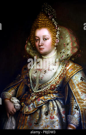 Chiara Varotari - Portrait of a lady Stock Photo - Alamy