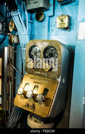 "Island Tour" is what they call a tour of the command and control tower ...