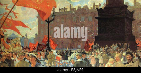 Kustodiev Congress of Comintern Stock Photo - Alamy