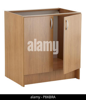 Kitchen base cabinet isolated on white background. Include clipping ...