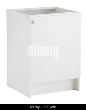 Kitchen base cabinet isolated on white background. Include clipping ...