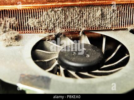 Dust inside laptop Stock Photo - Alamy