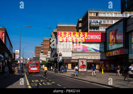 King Street shopping area, Hammersmith, London, England, U.K Stock ...