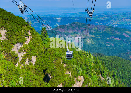 Kasprowy Wierch cable car, High Tatras, Poland Stock Photo - Alamy