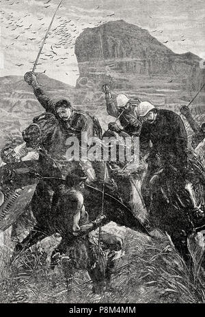 BATTLE OF ISANDLWANA 22 January 1879. Lieutenant Teighnmouth Melville ...