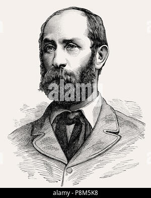 British General Sir George Colley at Majuba Mountain during the ...