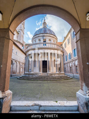 Bramante's Tempietto, San Pietro in Montorio, Rome Stock Photo - Alamy