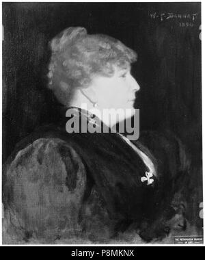A portrait of William T. Dannat, an American artist known for his ...