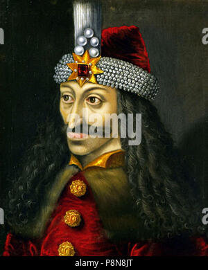 Prince Vlad Tepes, Vlad the Impaler, Vlad Dracula, postage stamp ...