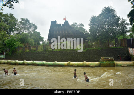 Thane, India. 12th July, 2018. 12/07/2018 in Ambernath, Thane, India ...